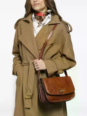 THE BRIDGE Leather Shoulder Bag