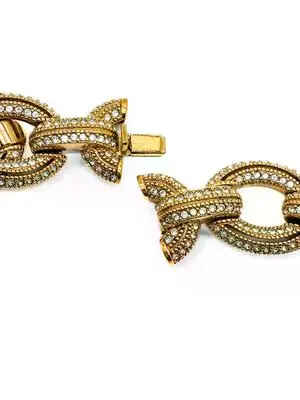 Dior Crystal Chain-link Necklace