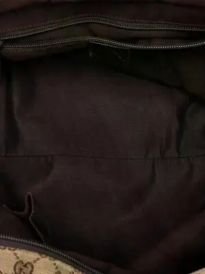 Gucci Gg Canvas Web Tote Bag