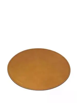 THE BRIDGE Leather Placemat - Brown