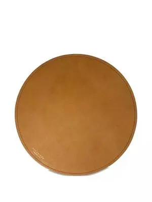 THE BRIDGE Leather Placemat - Brown