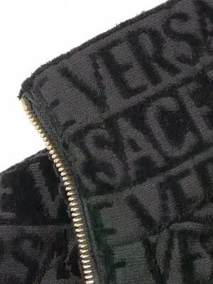 Versace Baroque Logo Zip-up Sweatshirt