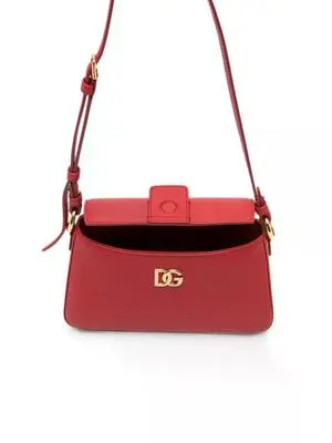 Dolce & Gabbana Leather Phone Bag With Dg Logo