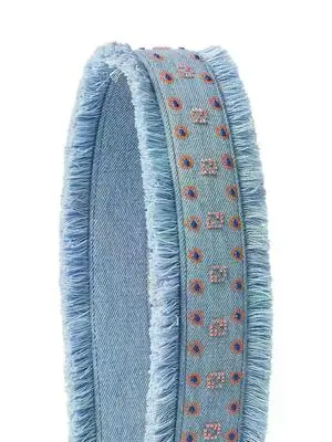 Fendi Embroidered Bag Strap