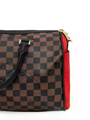 SPRAYGROUND Checkerboard Print Holdall