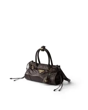 Prada Bonnie Leather Mini-bag - Brown