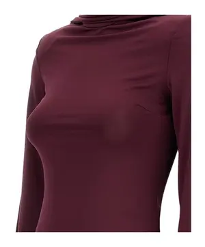 ROTATE BY BIRGER CHRISTENSEN Long-sleeved Top With Scarf Detail
