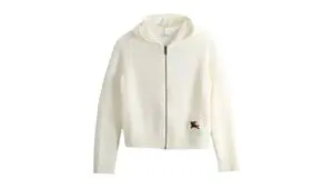 Burberry Jillian Zip-up Hooded Jacket