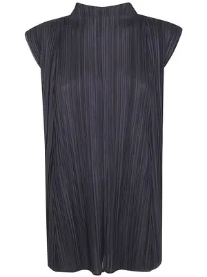 PLEATS PLEASE Gonna Longa "mellow Pleats - Black