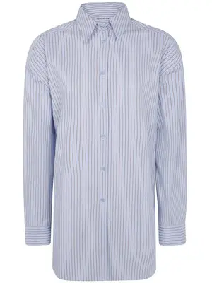 THE FRANKIE SHOP Camicia Cotone Pieghe "oana