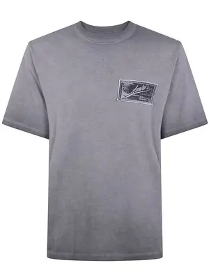 Amiri T-shirt Logo "quality Goods Patch Lj Gd Reg
