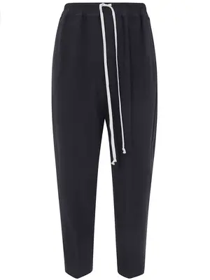 Rick Owens Pantaloni Con Coulisse "drawstring Astaires - Black