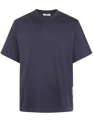 JIL SANDER T-shirt Ica Corta Stampa "j22gc0277.j20348 001 - Black