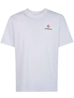 Casablanca T-shirt Ica Corta "classic T-shirt - White