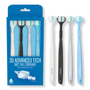 PURSONIC 3d Advanced Tech 360° Full Coverage Toothbrush - Blue