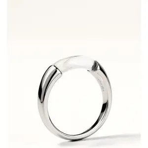 ZYNNIA COLLECTIVE Split Ring - Silver