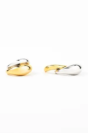 ZYNNIA COLLECTIVE Dome Ring - Silver