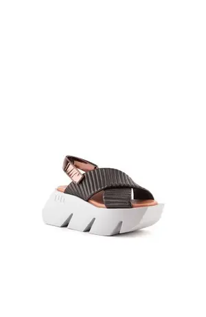 United Nude Bull Puffier Flatform Slingback Sandal - Sierra