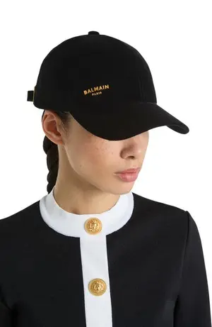 Balmain Velvet Cap
