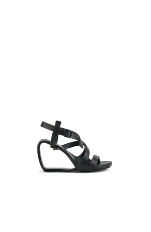 United Nude Mobius Straps Hi Sandals - Black