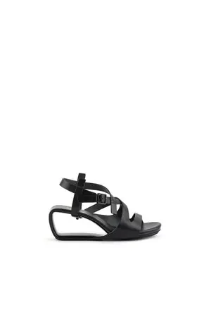 United Nude Mobius Straps Mid Sandals - Black