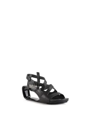 United Nude Mobius Straps Mid Sandals - Black