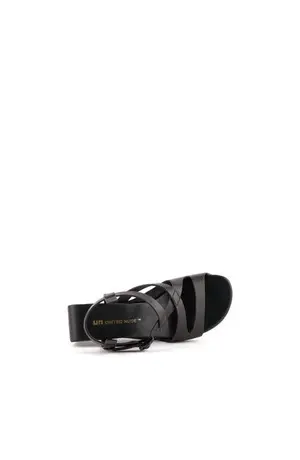 United Nude Mobius Straps Mid Sandals - Black