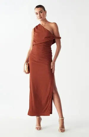 BWLDR Crest Maxi Dress - Copper