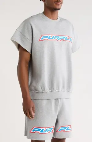 PURPLE BRAND Cotton Muscle T-shirt