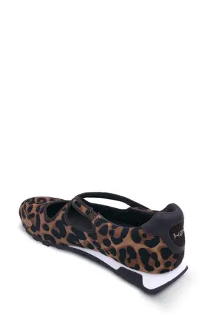 Ash Kore Mary Jane Genuine Calf Hair Flat - Leopard