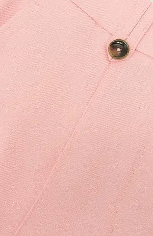 REISS Magda Pleated Linen Wide Leg Pants