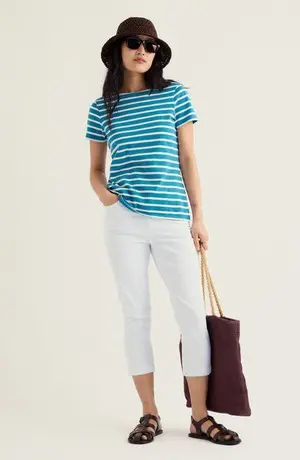 SEASALT CORNWALL Albert Quay High Waist Crop Pants
