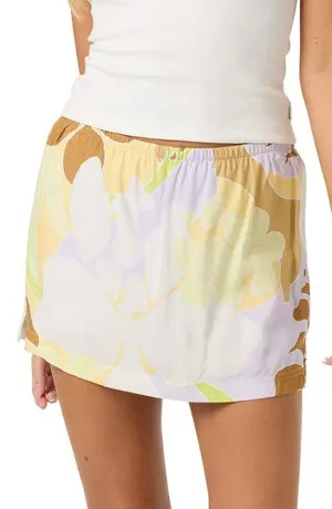 O'Neill Alyssa Tropical Woven Miniskirt
