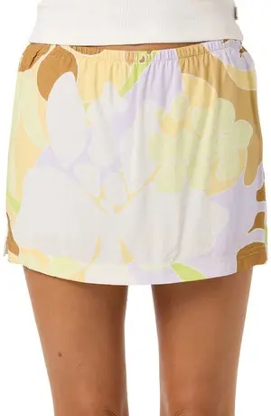 O'Neill Alyssa Tropical Woven Miniskirt