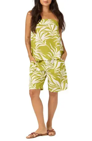 O'Neill Marissa Tropical Print Tube Top