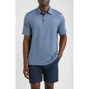 Johnston & Murphy Game Day Xc+™ Football Helmet Print Performance Polo