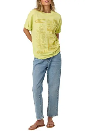 O'Neill Monstera Hawaii Oversized Graphic T-shirt