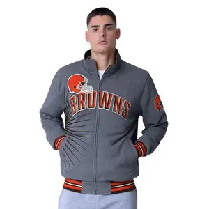 G-III EXTREME Cleveland Browns Reversible Full-zip Jacket