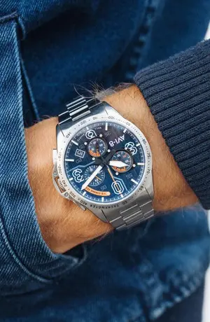 AVI-8 P-51 Mustang Blakeslee Chronograph Watch With Bracelet