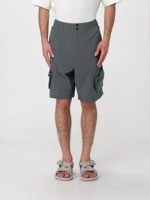 Oakley Cargo Shorts In Technical Fabric With Elastic Waistband - Grey 1