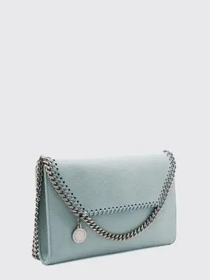 Stella McCartney Falabella Alter Mat Wallet On Chain - Blue