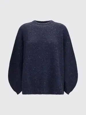 Fabiana Filippi Abstract Pattern Wool Blend Jumper - Blue