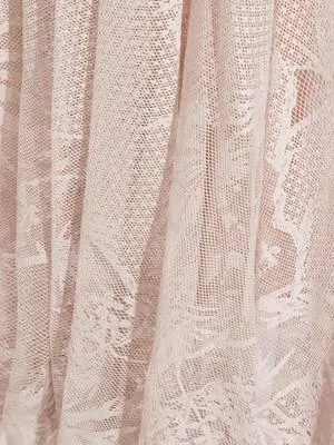 Fabiana Filippi High-waisted Lace Midi Skirt