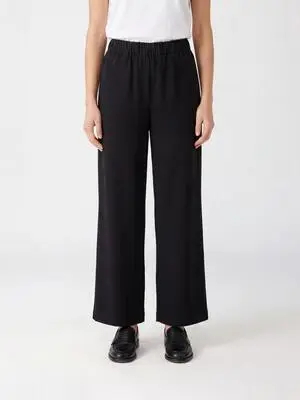 Fabiana Filippi High-waisted Viscose Blend Palazzo Trousers With Monili - Blue