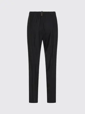 Fabiana Filippi Slim Fit Wool Blend Trousers With Monile Detail