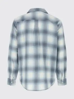 Carhartt Work In Progress Check Cotton Shirt With Cuban Collar