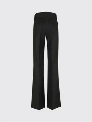 Victoria Beckham Alina High-waisted Wide-leg Wool-blend Trousers