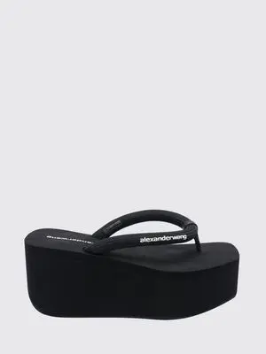 Alexander Wang Heeled Platform Sandals - Black