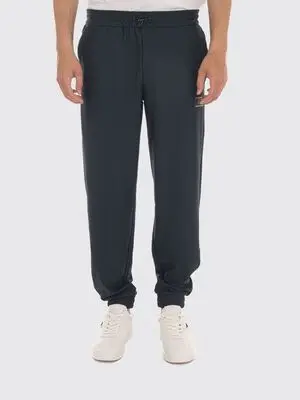 EA7 Textured Jogger Pants - Blue