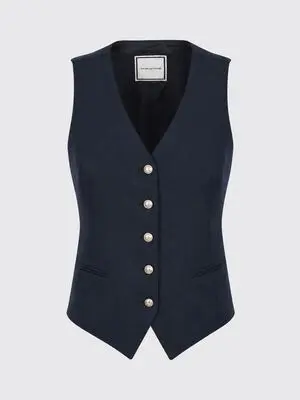 Tagliatore Single-breasted Slim Fit Tailored Waistcoat In Viscose Blend